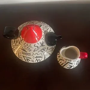 Jiri Bures | Kitchen | Jiri Bures Australian Pottery Teapot And Creamer ...